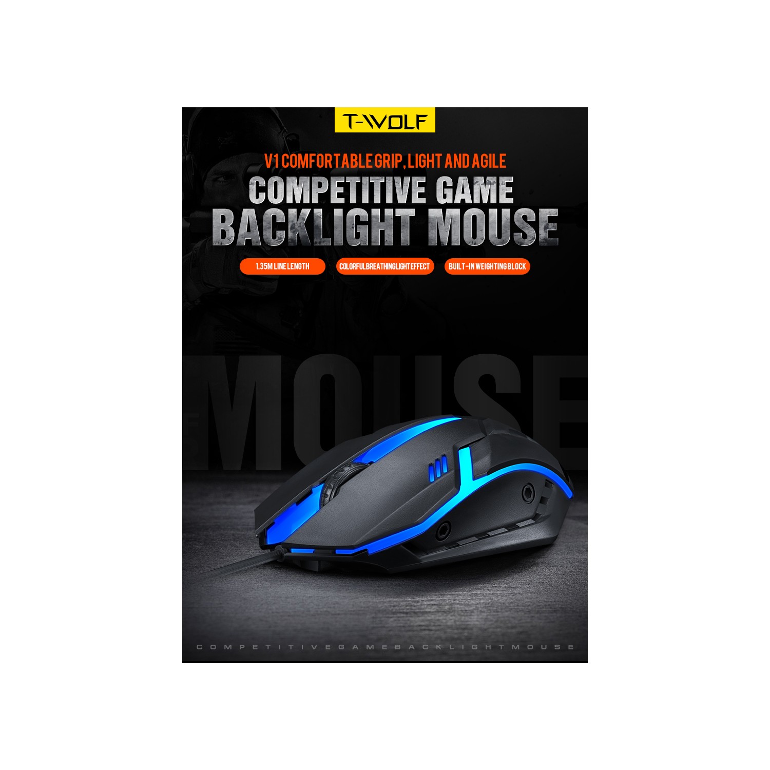 T-Wolf V1 Rgb Kablolu Mouse Fiyatı - Taksit Seçenekleri