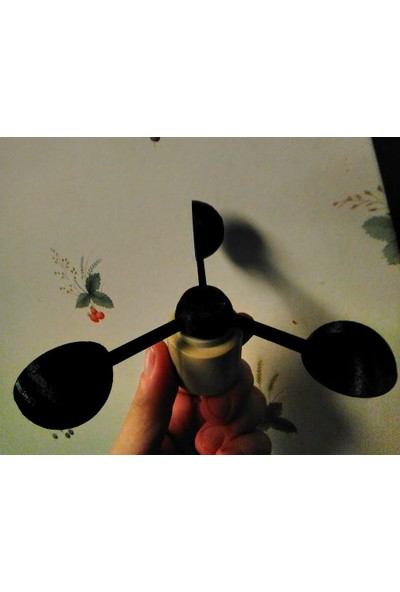 Aldım Geldi WS1080 Hava Durumu Istasyonu Için Yedek Anemometre Kupası ve Hub Plastik Aparat Aldım Geldi WS1080 Hava Durumu Istasyonu Için Yedek Anemometre Kupası ve Hub Plastik Aparat