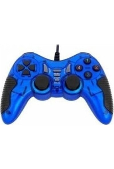 Growmet Double Schock Controller Mavi Pc Oyuncu Kol
