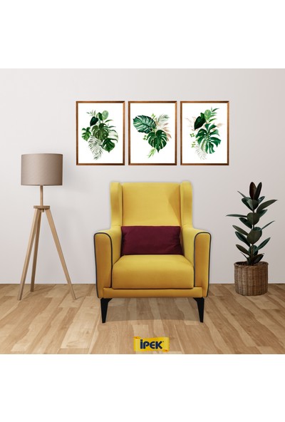 İpek Mobilya Candy Tekli Berjer (Sarı 1488)