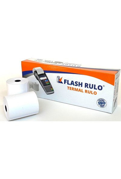 Flash Termal Yazarkasa Rulosu 56X12 mt 20 Adet Flash Termal Yazarkasa Rulosu 56X12 mt 20 Adet