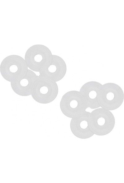 Hagiki Şeffaf Silikon Musluk Contası 10 Adetli 1 Kart