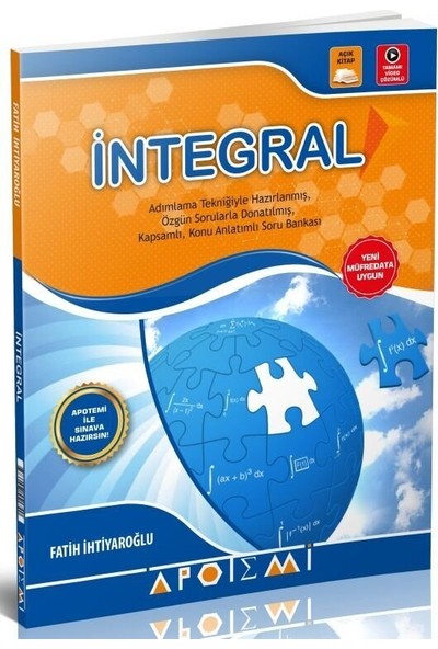 Apotemi Yayınları Integral Konu Anlatımlı Soru Bankası Apotemi Yayınları Integral Konu Anlatımlı Soru Bankası