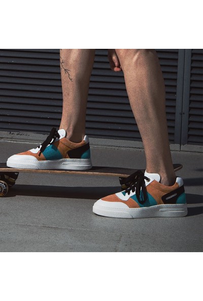 Saillaker’s Bub Cray Soman Turkuaz Süet Beyaz Deri Erkek Sneaker Saillaker’s Bub Cray Soman Turkuaz Süet Beyaz Deri Erkek Sneaker