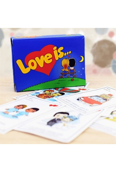 Ega Toptan 100 Adet Love Is Şıpsevdi Sözleri Kutusu