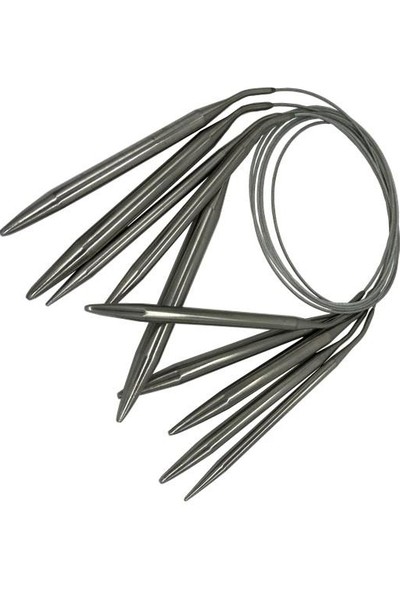 Dünya Yün 100CM Misinalı Şişler 12 Adet Dünya Yün 100CM Misinalı Şişler 12 Adet