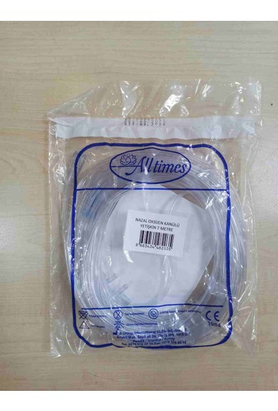 Alltimes 7 Mt Oksijen Kanülü Alltimes 7 Mt Oksijen Kanülü