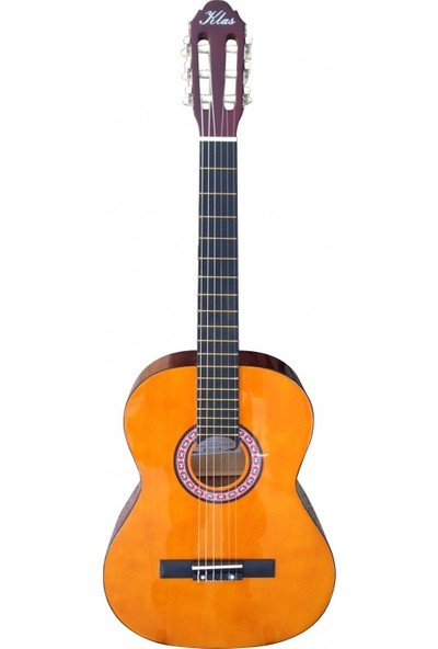 Klas Klasik Gitar Natural 3/4 + Kılıf + Pena Klas Klasik Gitar Natural 3/4 + Kılıf + Pena