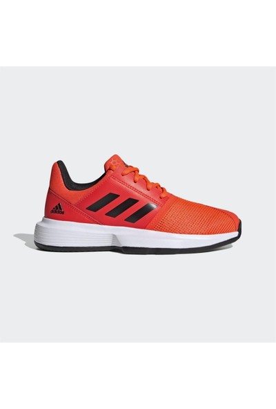 adidas H68131 Courtjam Turuncu Çocuk Toprak Tenis Ayakkabısı adidas H68131 Courtjam Turuncu Çocuk Toprak Tenis Ayakkabısı