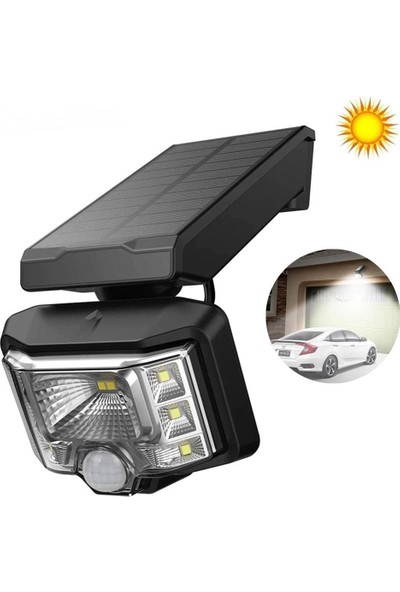 GMTS Güneş Enerjili Ayarlanabilir Başlıklı Solar Aydınlatma