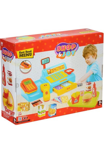 Bayraktar Plastik 579-BP Bayraktar, Shop-Joy Yazarkasa Burger Seti Bayraktar Plastik 579-BP Bayraktar, Shop-Joy Yazarkasa Burger Seti
