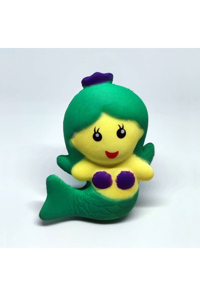 Playseba Sevimli Deniz Kızı Squishy 8 cm -Sık Bırak Sukişi Playseba Sevimli Deniz Kızı Squishy 8 cm -Sık Bırak Sukişi
