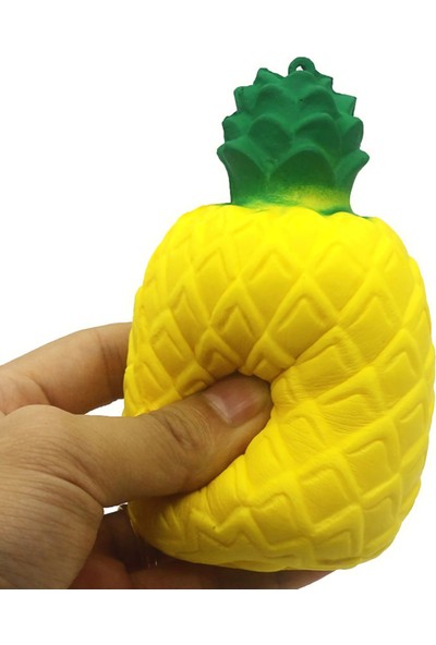 Playseba Jumbo Ananas Squishy 13 cm - Sık Bırak Meyve Sukişi