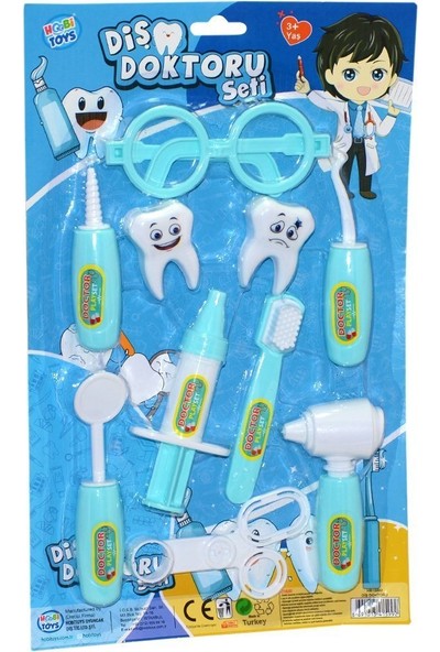 Hobi Toys HB-15992 Hobi, Kartela Erkek Diş Doktoru Hobi Toys HB-15992 Hobi, Kartela Erkek Diş Doktoru