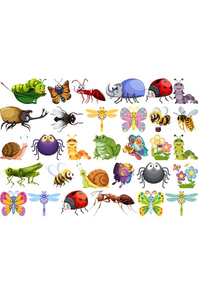 Tellgraf Hayvanlar Konseptli Etiket