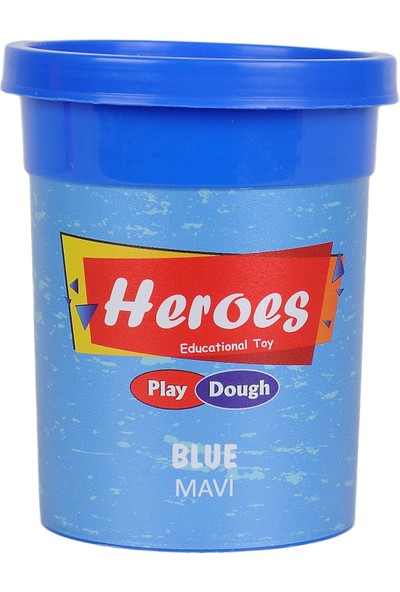 Heroes Tekli Mavi Renk Oyun Hamuru Heroes Tekli Mavi Renk Oyun Hamuru