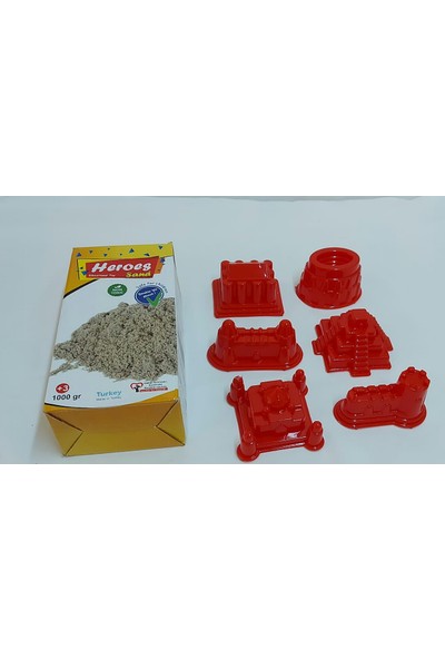 Heroes 1000 gr Kinetik Kum + Kinetik Kum Kalıbı