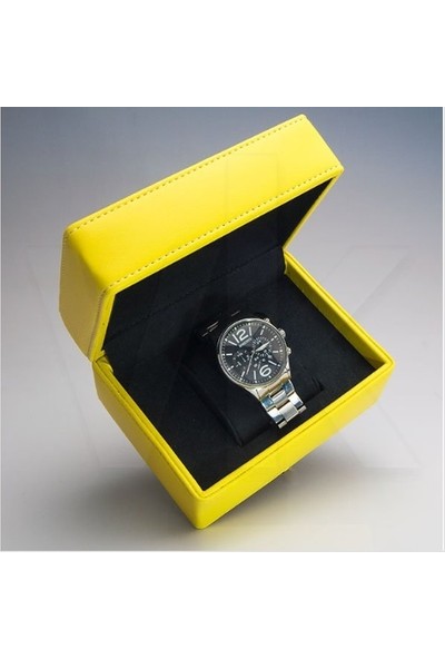 Vitrin Kutu Saat Kutusu Deri Dikişli Vitrin Kutu Saat Kutusu Deri Dikişli