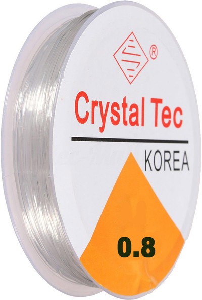 Selderesi 5 Adet 0.8mm Şeffaf Renk Lastikli Misina Ipi Selderesi 5 Adet 0.8mm Şeffaf Renk Lastikli Misina Ipi