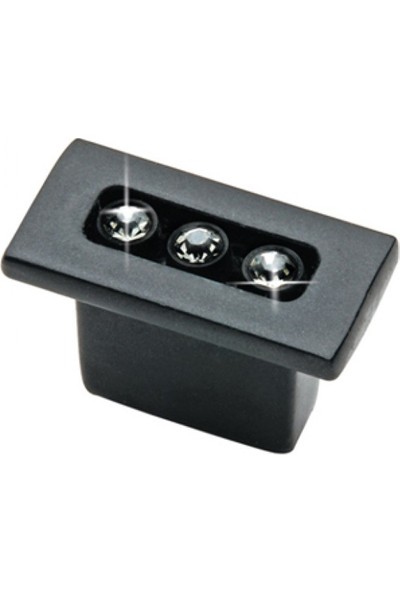 Nobel Omega Siyah Düğme Kulp