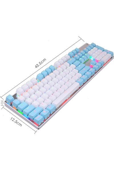 Deiog DY-101 Mekanik Kablolu Rgb Oyuncu Klavye Deiog DY-101 Mekanik Kablolu Rgb Oyuncu Klavye