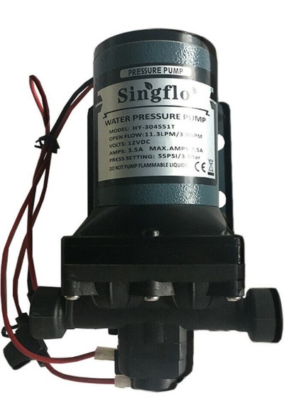 Singflo Hidrofor Pompası 11.3 Litre 12V 55 Psı Singflo Hidrofor Pompası 11.3 Litre 12V 55 Psı