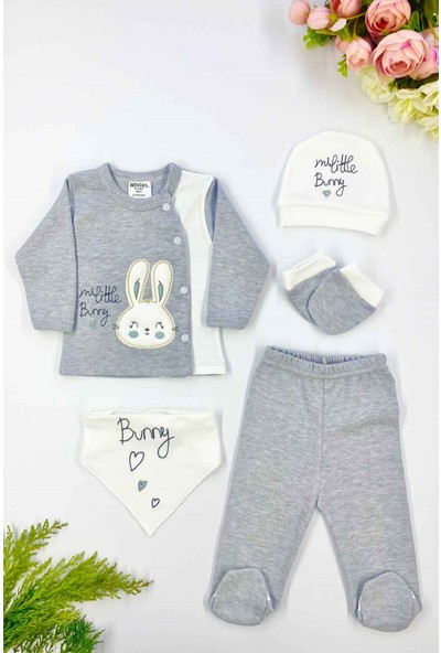 Minikel My Little Bunny 5'li Zıbın Takımı Minikel My Little Bunny 5'li Zıbın Takımı