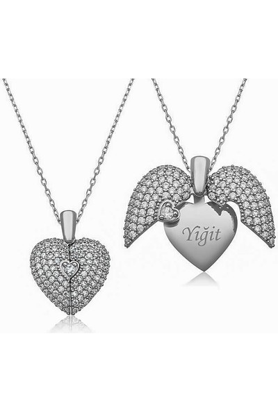 Silver Gümüş Kalbimdeki Sır Kolye
