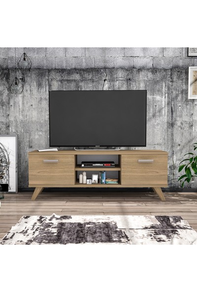 Nur Mobilya 120 cm Tv Sehpası Ceviz