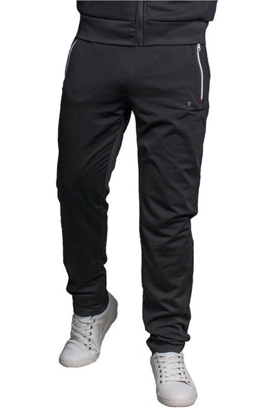 Exuma 2013158 Erkek Siyah Eşofman Altı