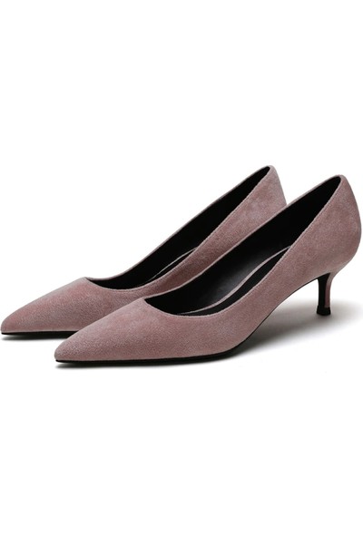 Picky Rose Picky Rose, Gül Kurusu Süet 5cm Topuk Picky Rose Picky Rose, Gül Kurusu Süet 5cm Topuk