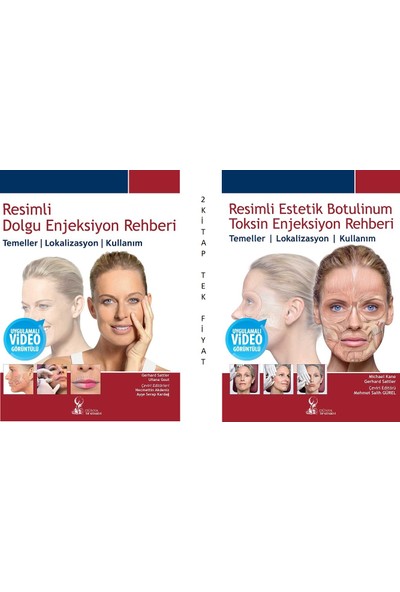 Resimli Estetik Botulinum Toksin Enjeksiyon Rehberi - Resimli Dolgu Enjeksiyon Rehberi - Michael Kane (Ciltli) Resimli Estetik Botulinum Toksin Enjeksiyon Rehberi - Resimli Dolgu Enjeksiyon Rehberi - Michael Kane (Ciltli)
