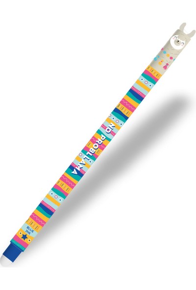 Legami Silinebilir Mavi Renkli Jel Kalem Lama Figürlü