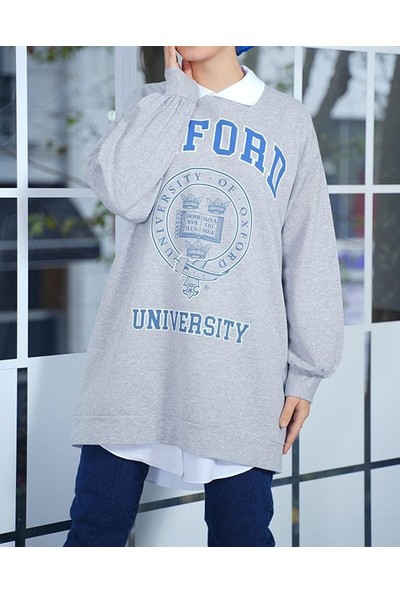 Fidan Oxford Yazılı Tunik