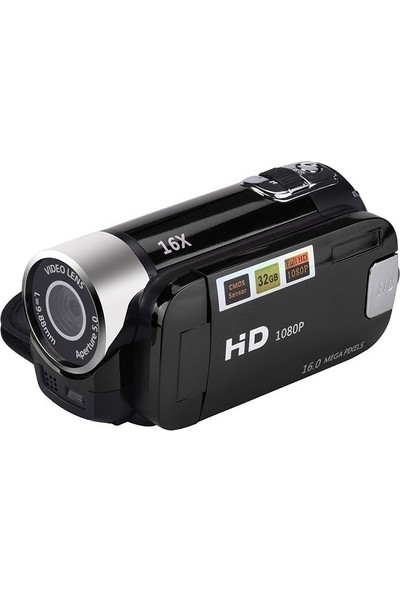 HUA3C 16MP Hd 1080P Dijital Gece Görüşlü Sarsıntı Önleyici Zamanlamalı Kamera - Siyah/eu Fiş (Yurt Dışından) HUA3C 16MP Hd 1080P Dijital Gece Görüşlü Sarsıntı Önleyici Zamanlamalı Kamera - Siyah/eu Fiş (Yurt Dışından)
