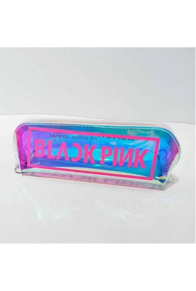 Redsky Butik Black Pink Şeffaf Hologram Kalemlik Redsky Butik Black Pink Şeffaf Hologram Kalemlik