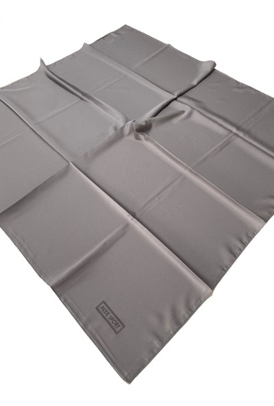 Aker Sport Twill (Tivil) Pudra Düzrenk Eşarp FÜME-90X90 Aker Sport Twill (Tivil) Pudra Düzrenk Eşarp FÜME-90X90