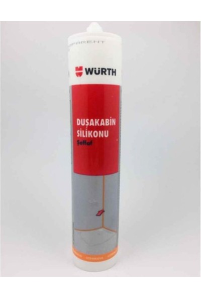 Würth Duşakabin Silikonu Şeffaf 310 Ml Würth Duşakabin Silikonu Şeffaf 310 Ml