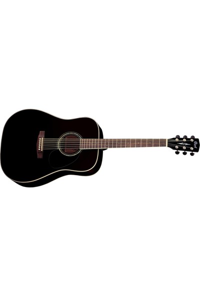 Cort Akustik Gitar, Masif Ladin Kapak, Siyah Cort Akustik Gitar, Masif Ladin Kapak, Siyah