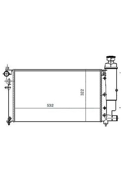 MGA Su Radyatoru Mekanik ( Peugeot : 106 Ii Citroen : Saxo 106 1.4 1. MGA Su Radyatoru Mekanik ( Peugeot : 106 Ii Citroen : Saxo 106 1.4 1.