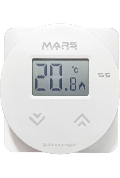 Mars S5X Kablolu Dijital Oda Termostatı
