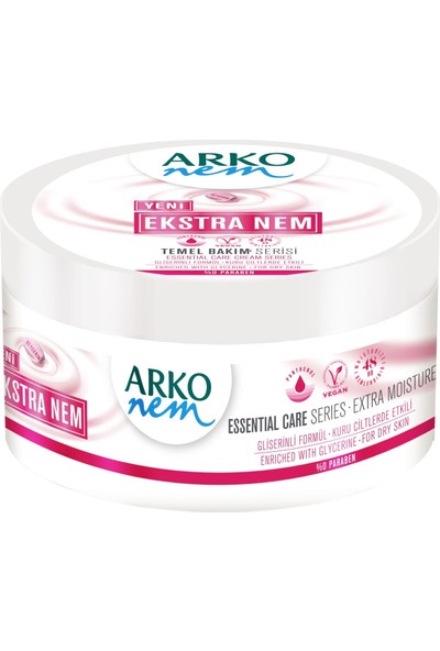 Arko Nem Krem Onarıcı Bakım Gliserinli El ve Vücut Kremi 250ml