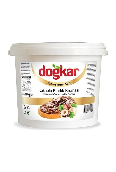 Doğkar Kakaolu Fındıklı Krema 10 kg