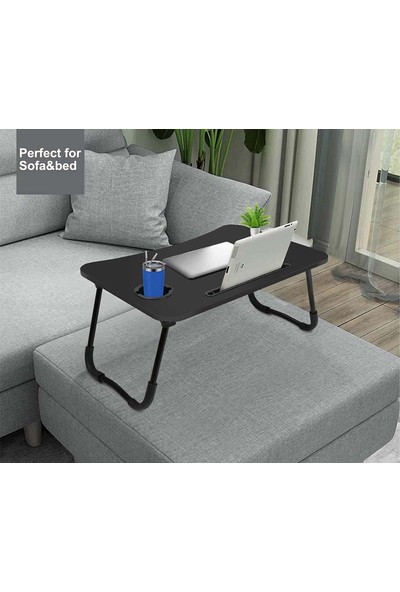 Hodbehod Yatak Koltuk Üstü Laptop Tablet Sehpası Katlanır Siyah Ayaklı Çalışma Kahvaltı Masası Hodbehod Yatak Koltuk Üstü Laptop Tablet Sehpası Katlanır Siyah Ayaklı Çalışma Kahvaltı Masası