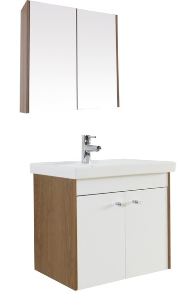 Karen Banyo Duman Banyo Dolabı 80CM Koza