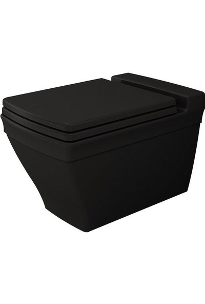 Bocchi Lavita Asma Klozet Mat Siyah Kapak Hariç 1177-004-0128 Bocchi Lavita Asma Klozet Mat Siyah Kapak Hariç 1177-004-0128