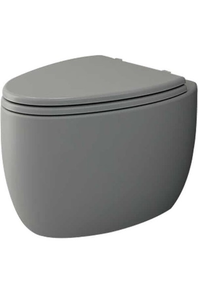 Bocchi Etna Asma Klozet Mat Gri Kapak Hariç 1116-006-0128 Bocchi Etna Asma Klozet Mat Gri Kapak Hariç 1116-006-0128