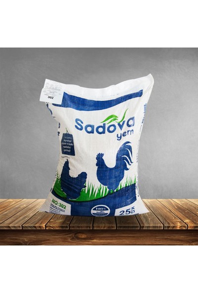 Sadova Yem 302 Pelet 1. Dönem Gezen Tavuk Yemi - 25 kg Sadova Yem 302 Pelet 1. Dönem Gezen Tavuk Yemi - 25 kg