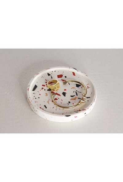 Dip Tasarım Terrazzo Bardak Altlığı