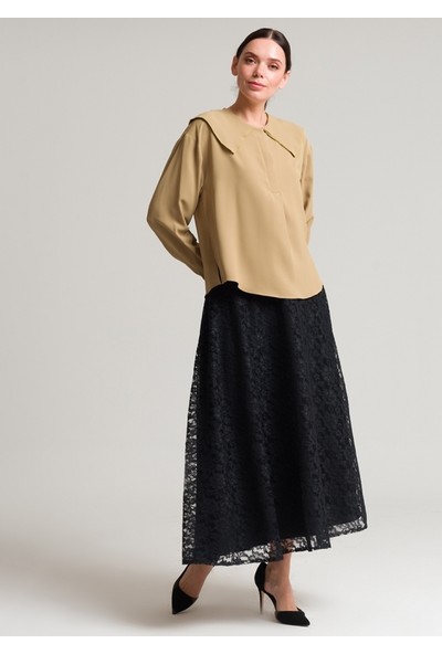 Armağan Güpürlü Kloş Etek Armağan Güpürlü Kloş Etek